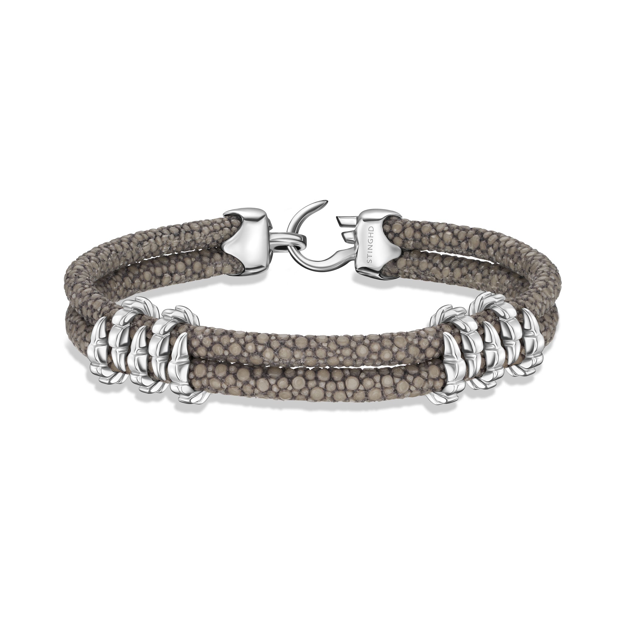 B453 Silver on Grey Stingray – StingHD