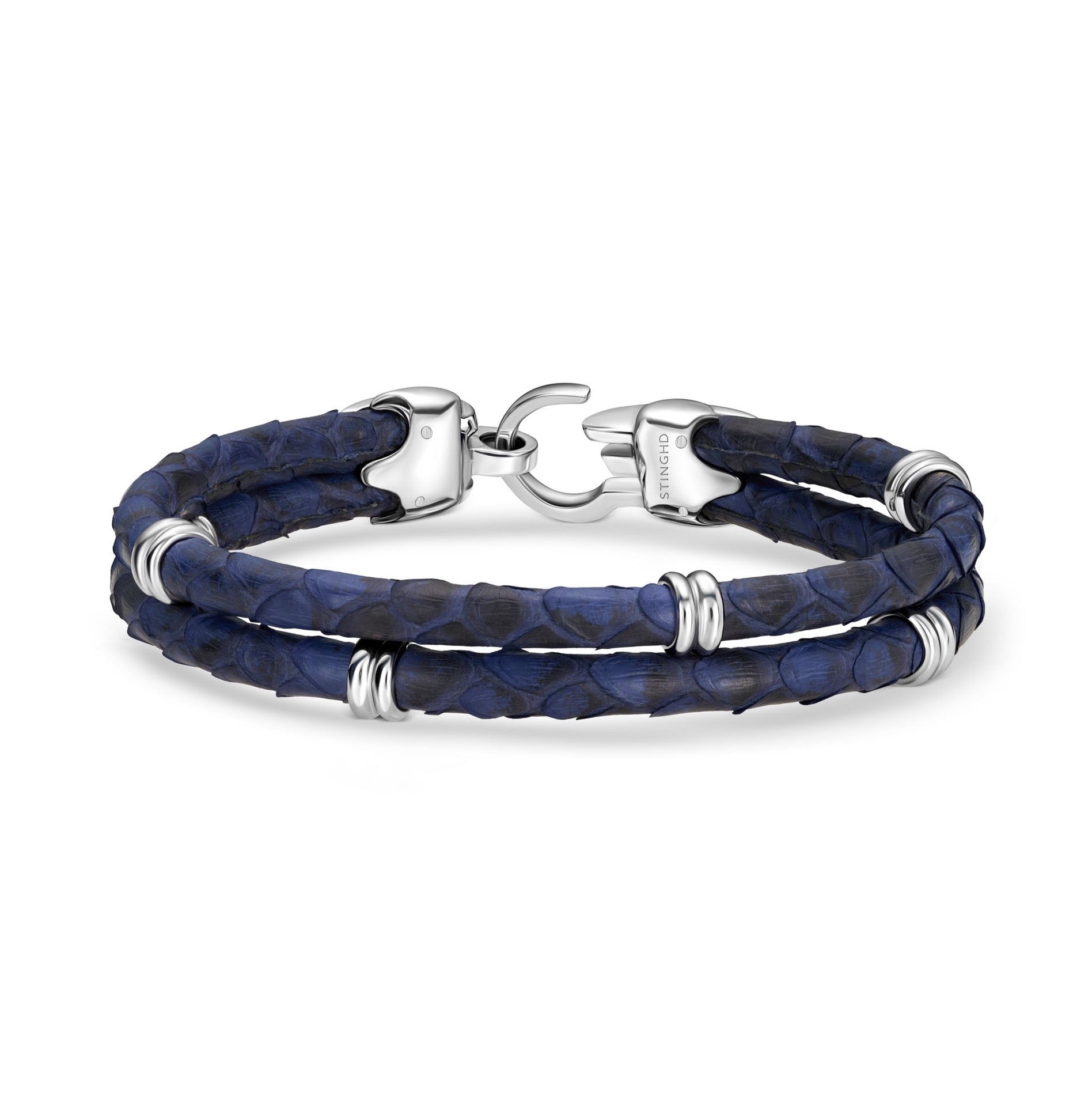 B425 Navy Python Silver – StingHD