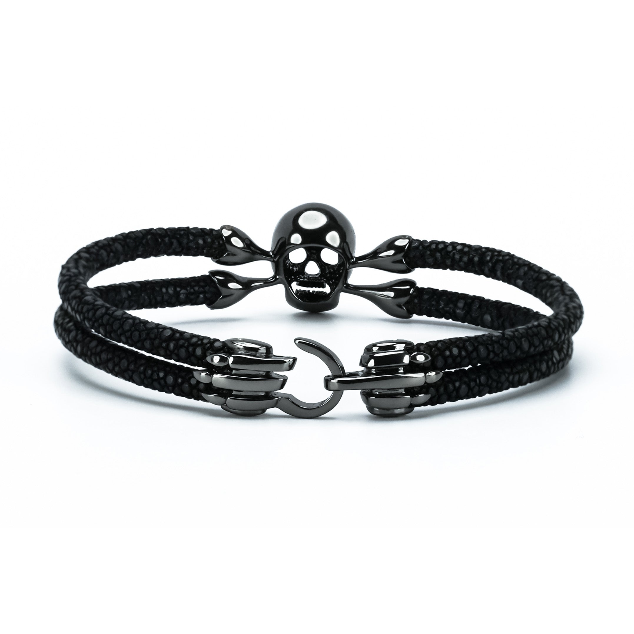 B430 StingHD BLACK PLATED SILVER